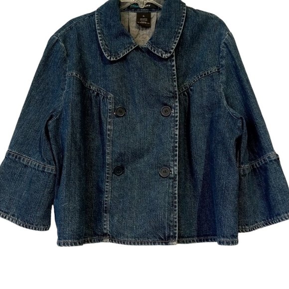 French Cuff | Jackets & Coats | French Cuff Denim Jacket Size Xl Medium ...